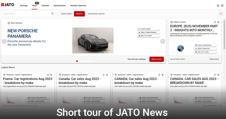 JATO News - OUR KNOWLEDGE IS YOUR POWER
